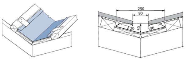 Cop V30roof Drainage Valley Gutters Nz Metal Roofing Manufacturers
